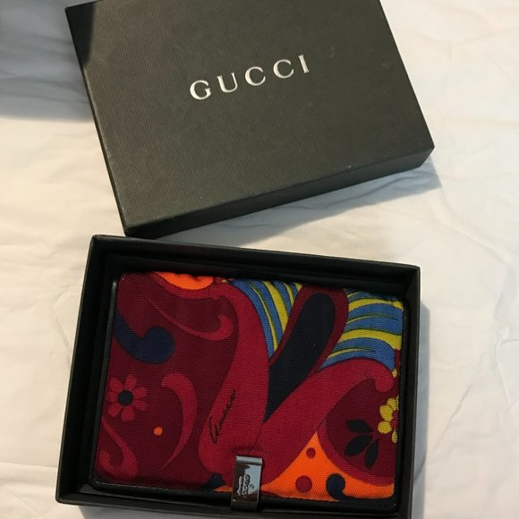 Gucci | Office | Gucci Vintage Address Book Cover Wpen And Inserts New ...
